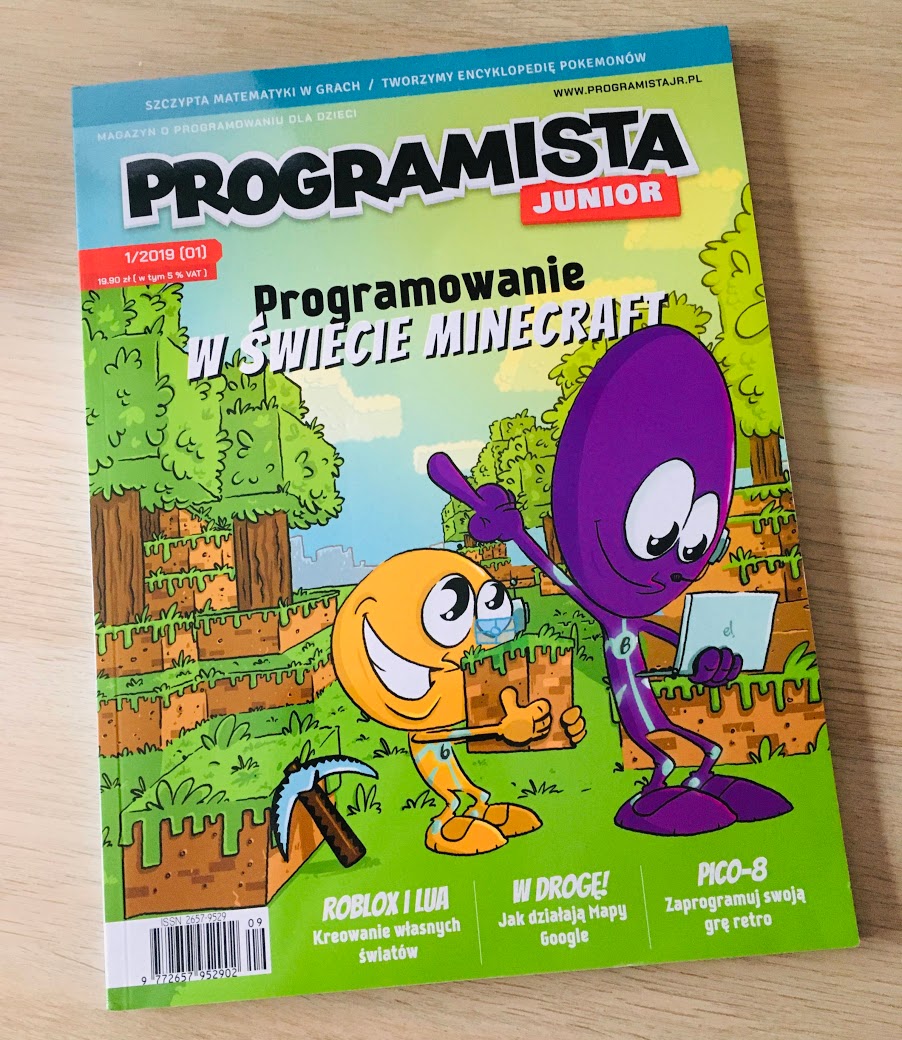 Programista Junior – pierwszy numer magazynu o programowaniu dla dzieci ...