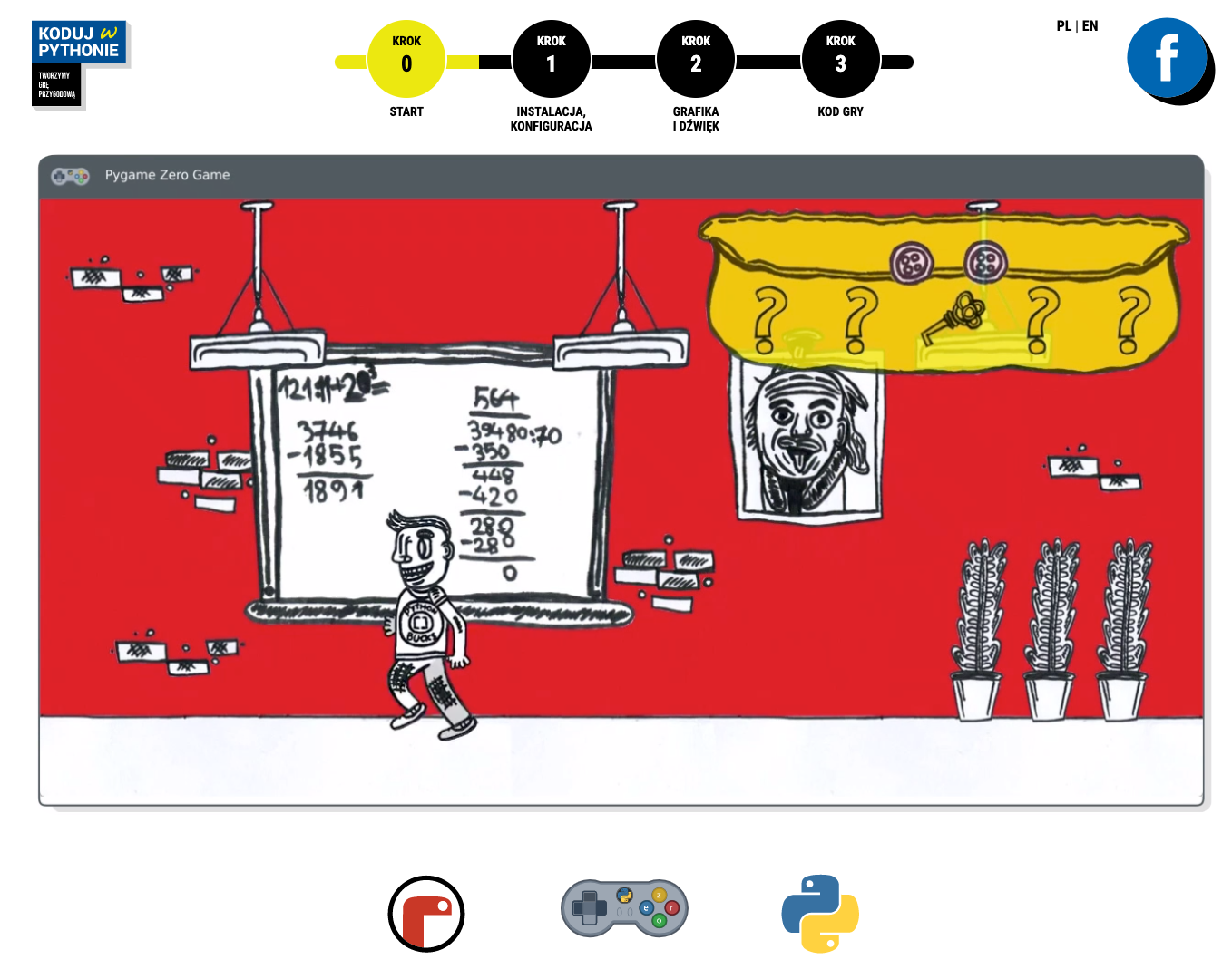 Koduj w Pythonie – tworzymy grę przygodową – Fundacja Rozwoju Edukacji Cyfrowej (Konkurs ...