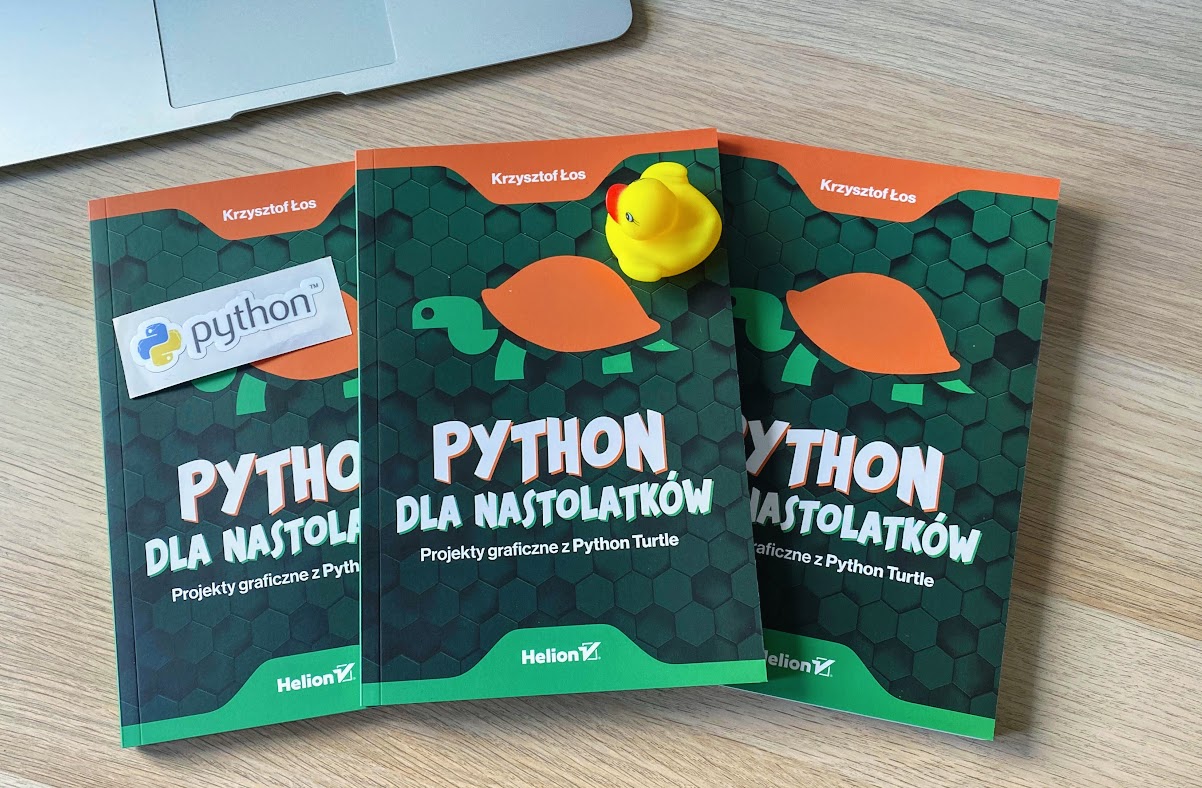 KONKURS! Python dla nastolatków. Projekty graficzne z Python Turtle ...